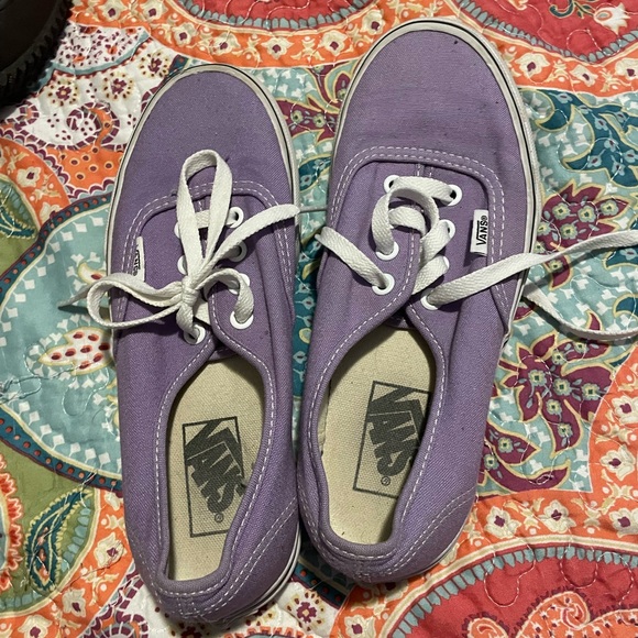 Vans | Shoes | Rare Lavender Vans | Poshmark